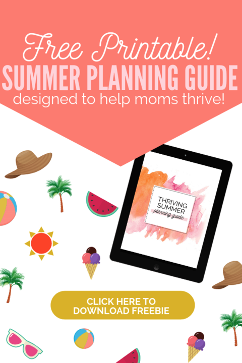 Free Printable Summer Planning Guide - SCORE REVIVE